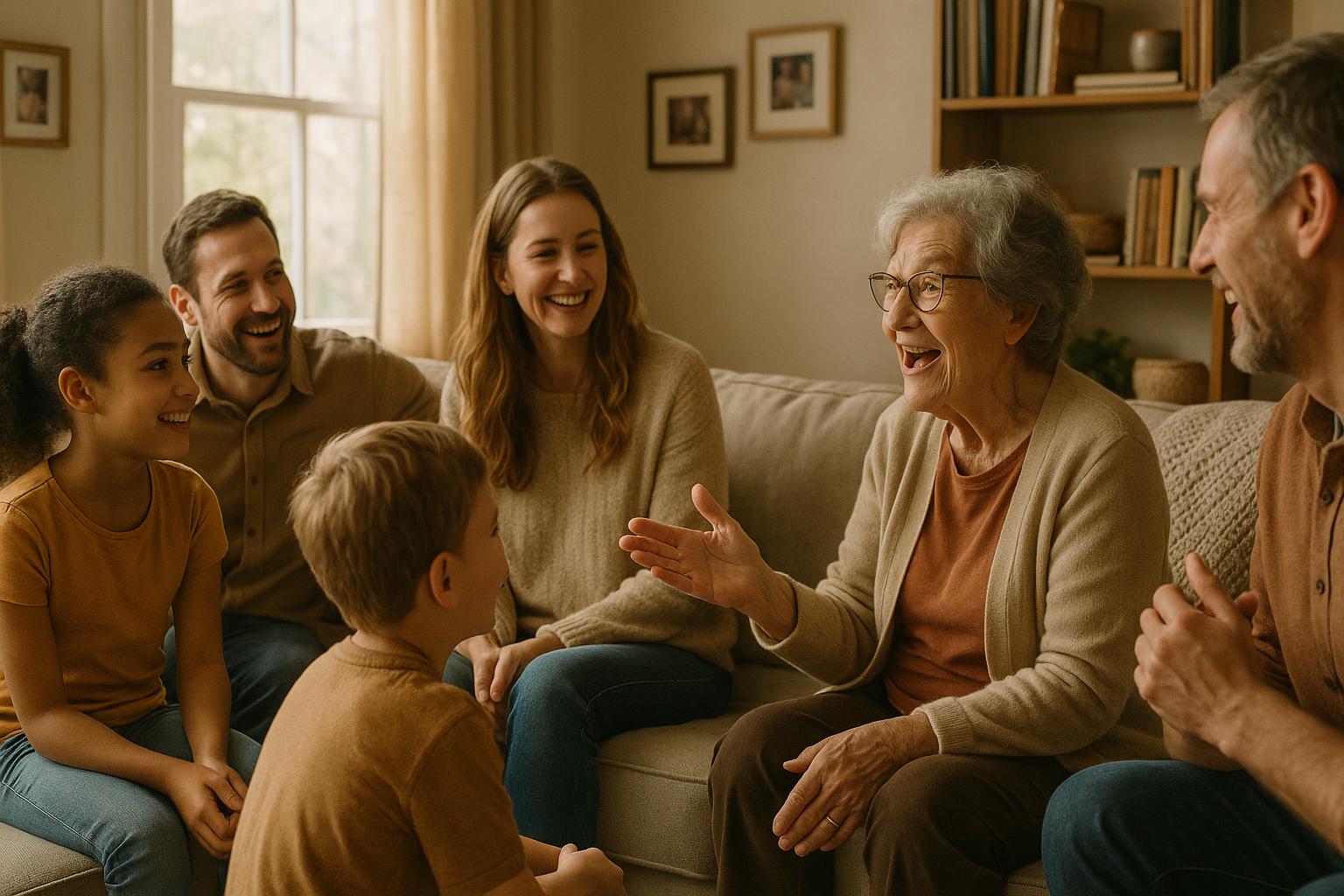 How Dialogue Shapes Family Stories – Mom story